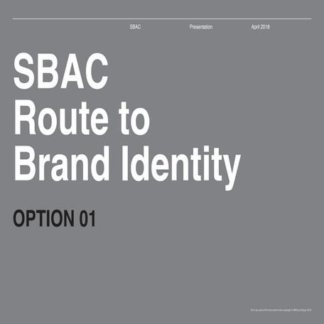 Sbac logo guideline presentaion | PPT