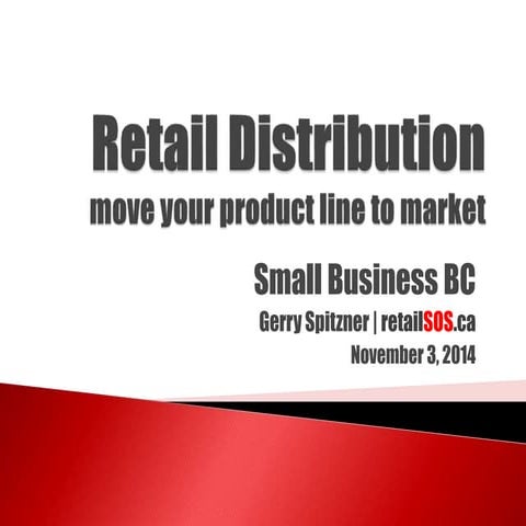SBBC Retail Distribution-3Nov2014 | PPT