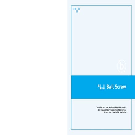Sbc ball screw-catalog | PDF | Physics | Science