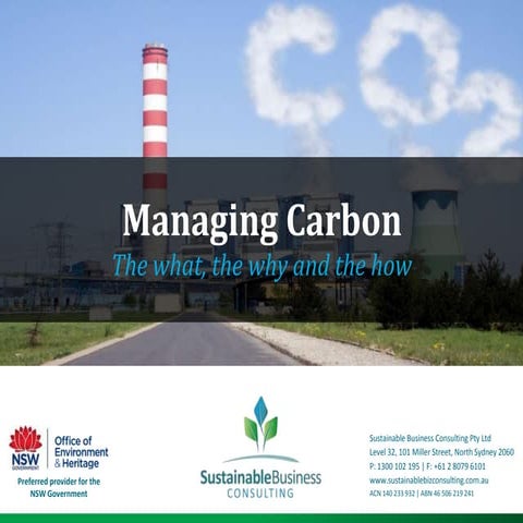 SBC Overview on Carbon Management | PPTX