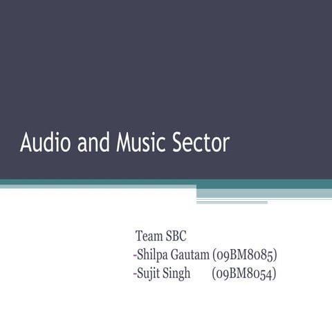 Music Streaming Industry Analysis | PDF