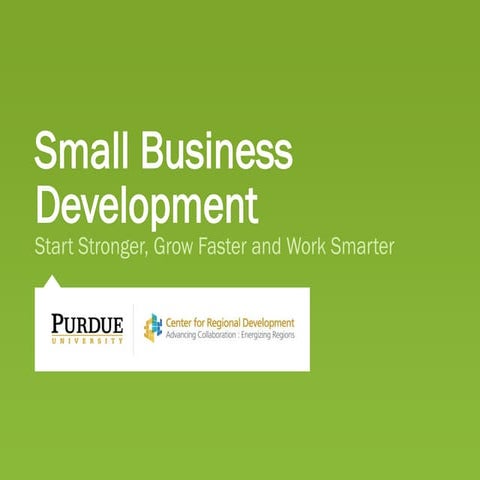 Small Business Development Center (SBDC) | PDF