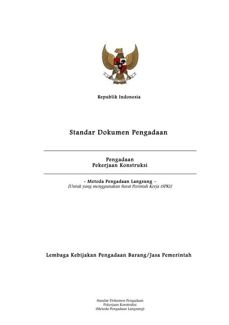 Contoh Format dan contoh KAK Kerangka Acuan Kerja | PDF