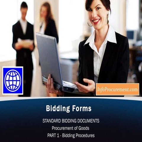 Sbd procurement of goods section iv bidding forms | PPT