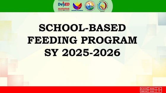 SBFP-2024-PRESENTATION. -edited-2.pptx | Nutrition | Healthy Living