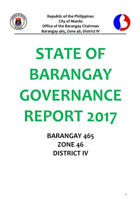 Community Profile of Barangay Baguinay | PPT