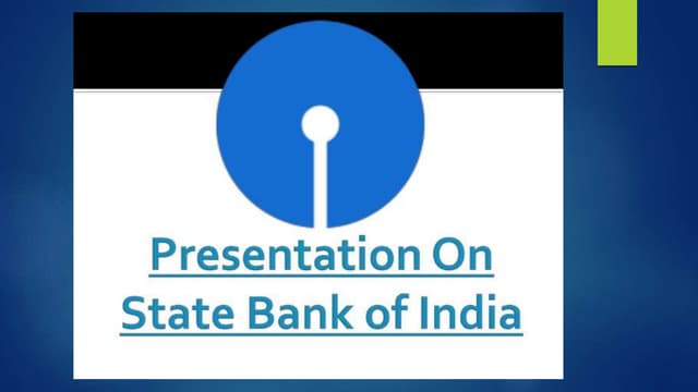 SBI Introduction | PPTX