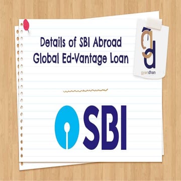 Sbi global ed vantage | PPTX