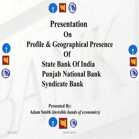 Sbi, pnb, sb | PPT