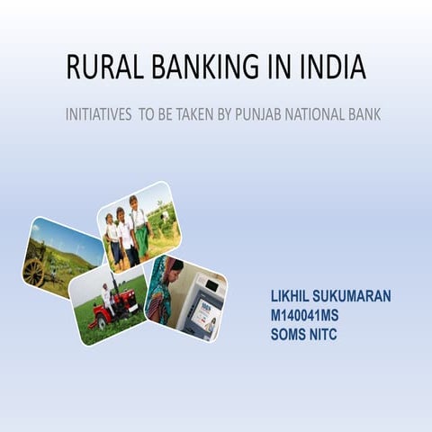 Sbi rural banking | PPTX