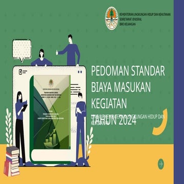 SBK 24 BAB IV.pptxstandar biaya masukan lingkup klhk tahun 2024 | PPTX