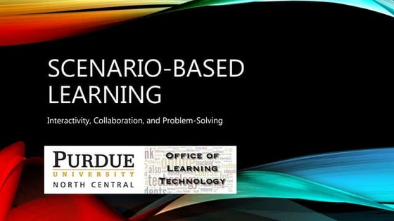 Scenario Based Learning | PPT