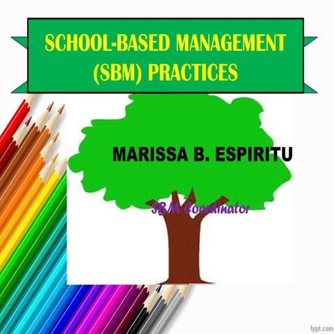 SBM.Slide.management.school.based.adaptedpptx | PPT