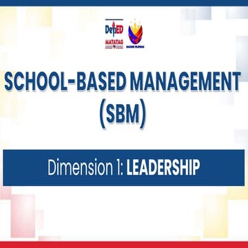 SBM-Dimension-1-LEADERSHIP.POWERPOINT PRESENTATION | PPTX
