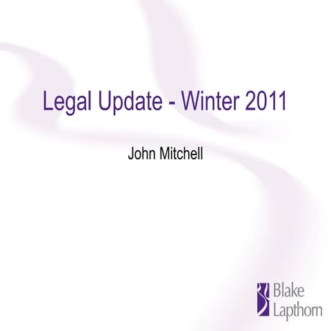 SBN legal update | PPT