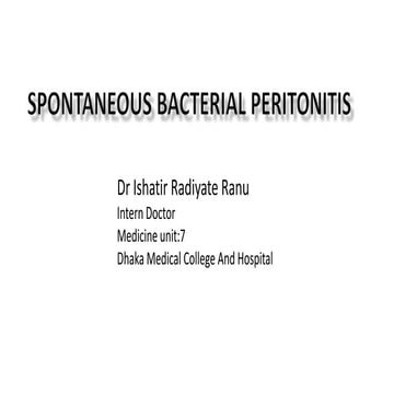 spontaneous bacterial peritonitis.pptx