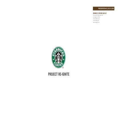 Orange22 Starbucks Project Part 02: Design Approach | PDF | Home ...