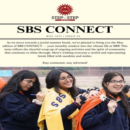 SBS Connect May Issue- Step by Step School | PDF