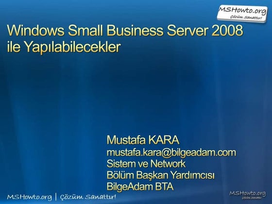 Windows Server 2012 Developer Preview Server Core | PPTX