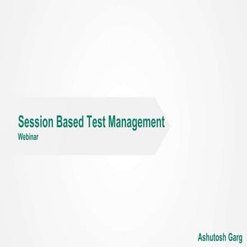 Exploratory testing | PPT