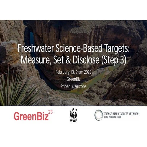 SBTN Session_Freshwater Science Based Targets.pdf