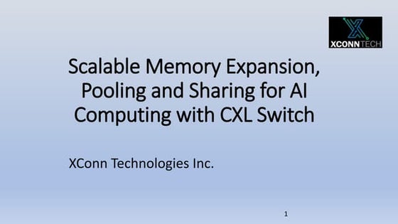 Broadcom PCIe & CXL Switches OCP Final.pptx | Computer Peripherals | Computing
