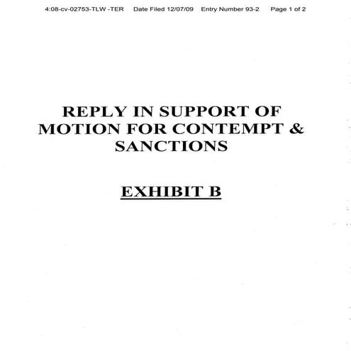 Exhibit B Letter to SB RE TRO | PDF