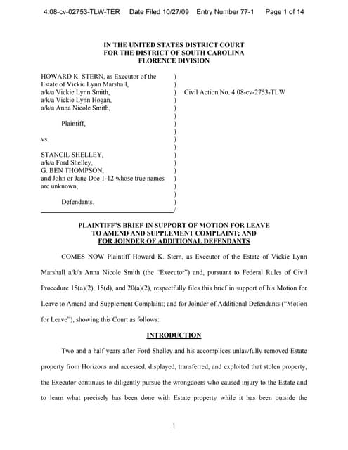 Sample motion to correct clerical error in California judgment