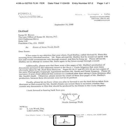 Wade Letter #2 | PDF