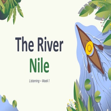 The Nile River | PPT