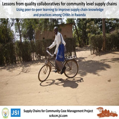 SC4CCM: Lessons from quality collaboratives for community level supply ...