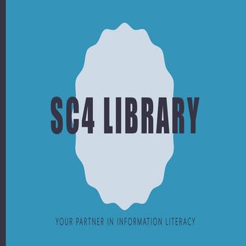 SC4 library il welcome back 8.14.2018