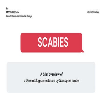 Scabies | PPT
