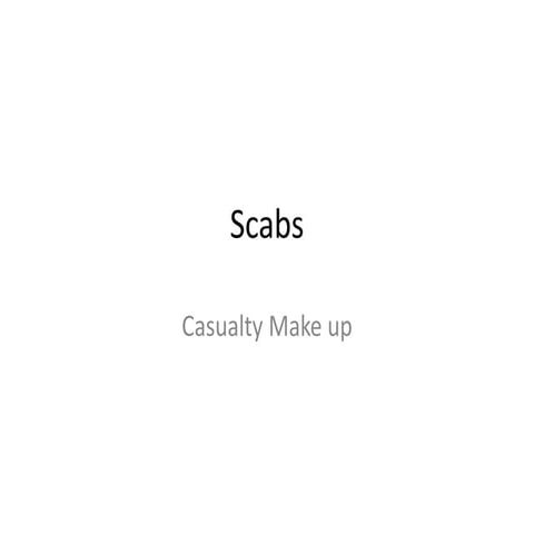 Scabs | PPTX