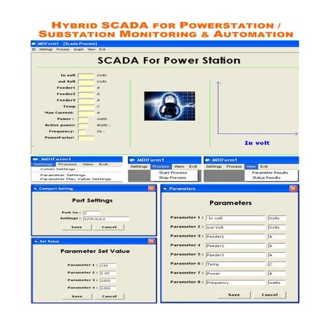 Scada Based Substation System | PDF