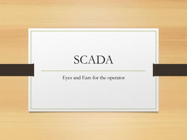 DCS - Distributed Control System | PPTX