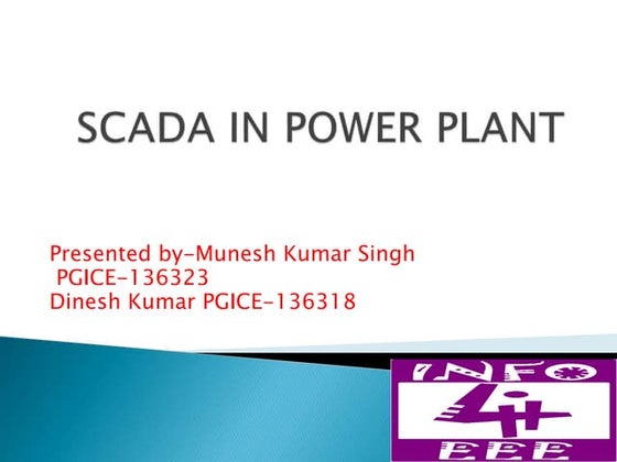 SCADA presentation.pptx | Computing | Technology & Computing
