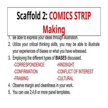 PHILOSOPHYY Scaffold-2-Comics-Strip.pptx