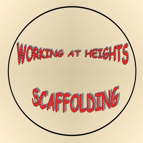 SCAFFOLDING safety training PRESENTATION .ppt