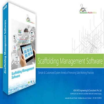 Ask-ehs Scaffolding management software | PPT