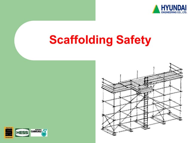 Scaffolding Safety Pdf