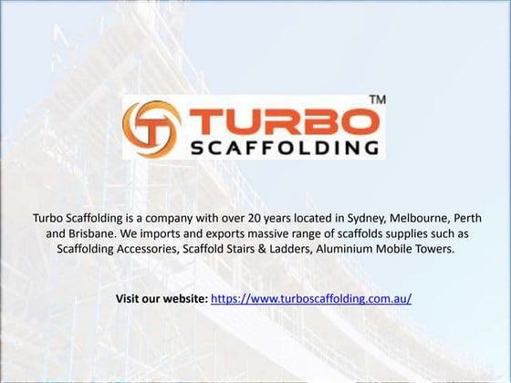 Aluminum Mobile Scaffolding | PPT