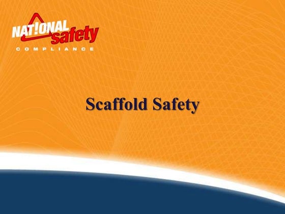 SCAFFOLDING Safety Training | PPT