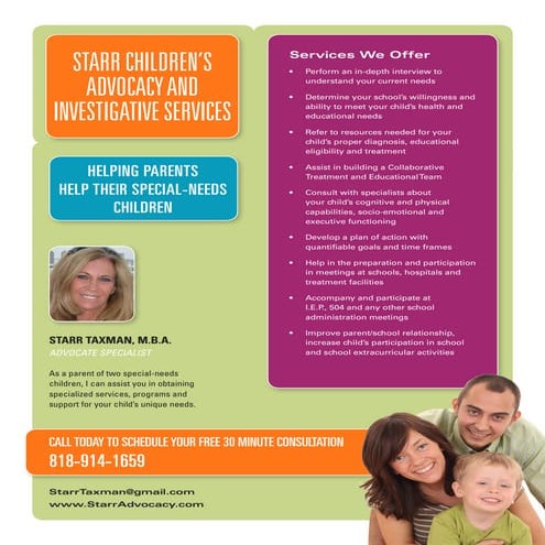 Starr Children\'s Advocacy And Investigative Services Brochure | PDF