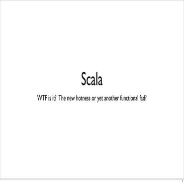 Scala For Java Developers Intro Ppt 3705