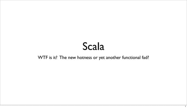 Scala For Java Developers Intro Ppt 3705