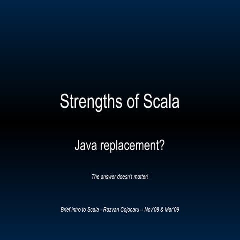 Scala cheatsheet