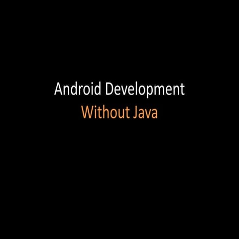 Scala on-android | PPT