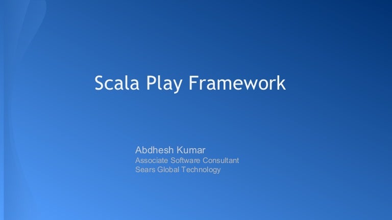Scala Play Framework
