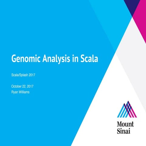 Genomic Analysis in Scala | PPT
